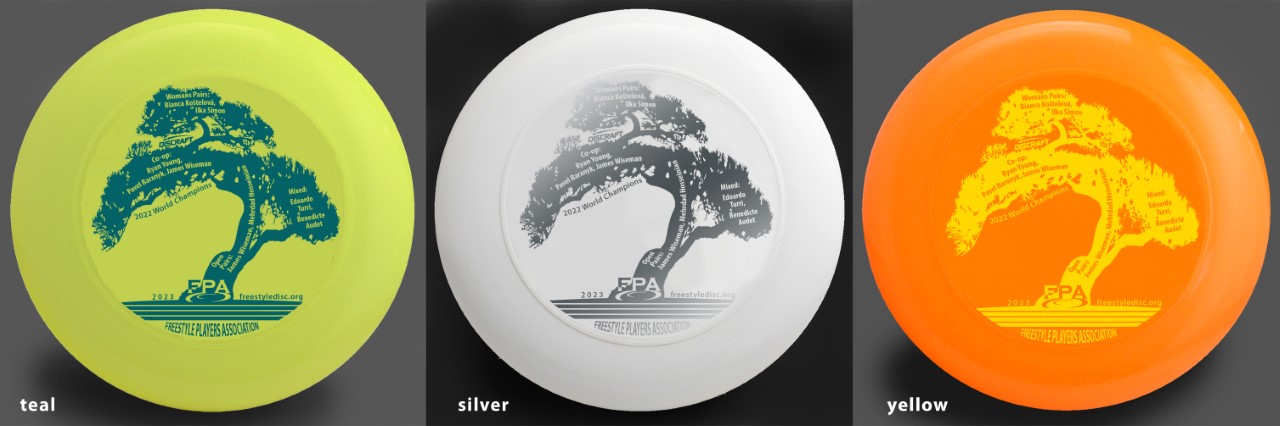 FPA Disc Design Contest 2023 submissions | Freestyle Players Association