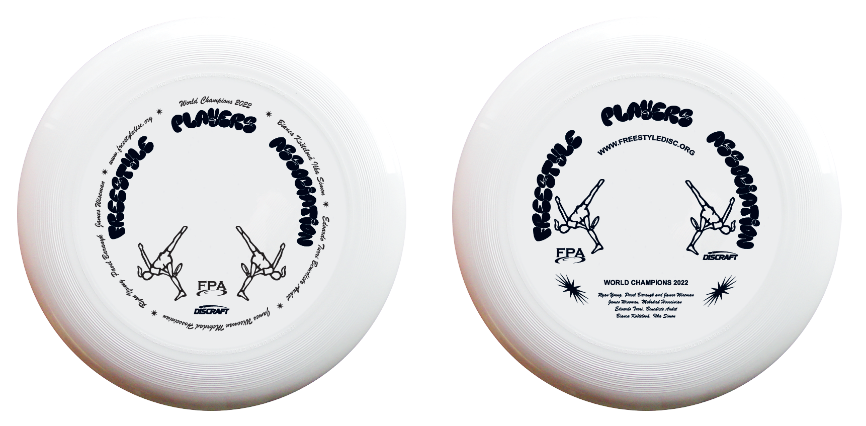 FPA Disc Design Contest 2023 submissions | Freestyle Players Association